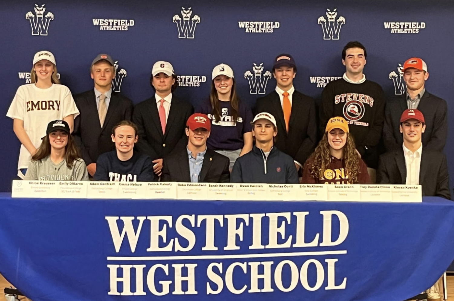 WHS Student-Athletes Sign National Letters of Intent - Hi's Eye Sports